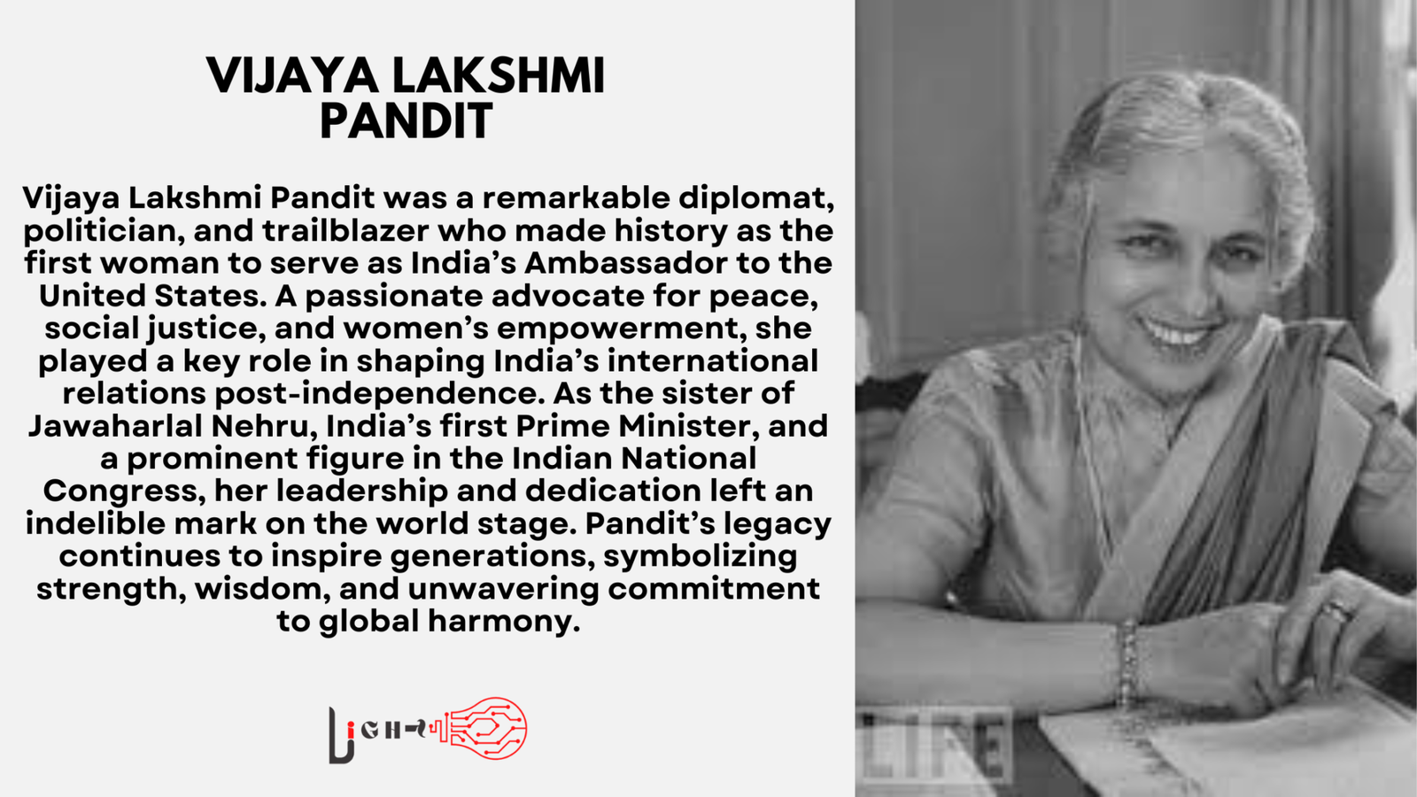 Vijaya Lakshmi Pandit: A Legacy of Diplomatic Leadership
